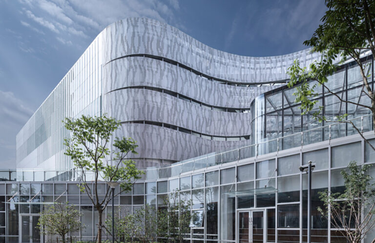 Unveiling Elegance: Culture and Sports Center in Xu Shu Guan - archi-dome